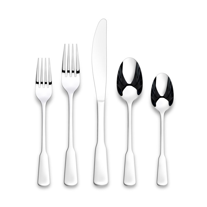 Ornative Flatware Stainless Steel Flatware Set - Service for 4 ...