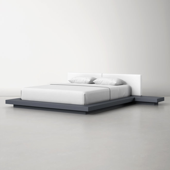 Haralson Upholstered Low Profile Platform Bed & Reviews | AllModern