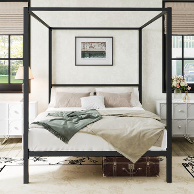 canopy bed frame only
