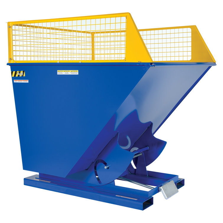 Vestil 0 Lb. Capacity Hopper Side Extensions | Wayfair