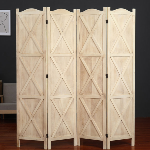 Laurel Foundry Modern Farmhouse® Venilale 68'' W x 70'' H 4 - Panel ...