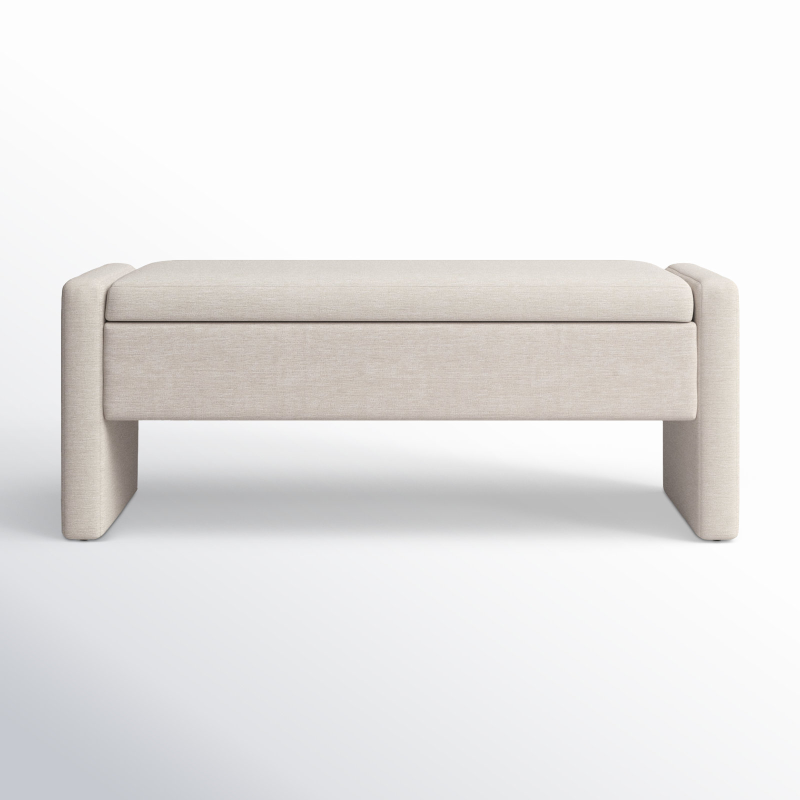 Upholstered bench top store