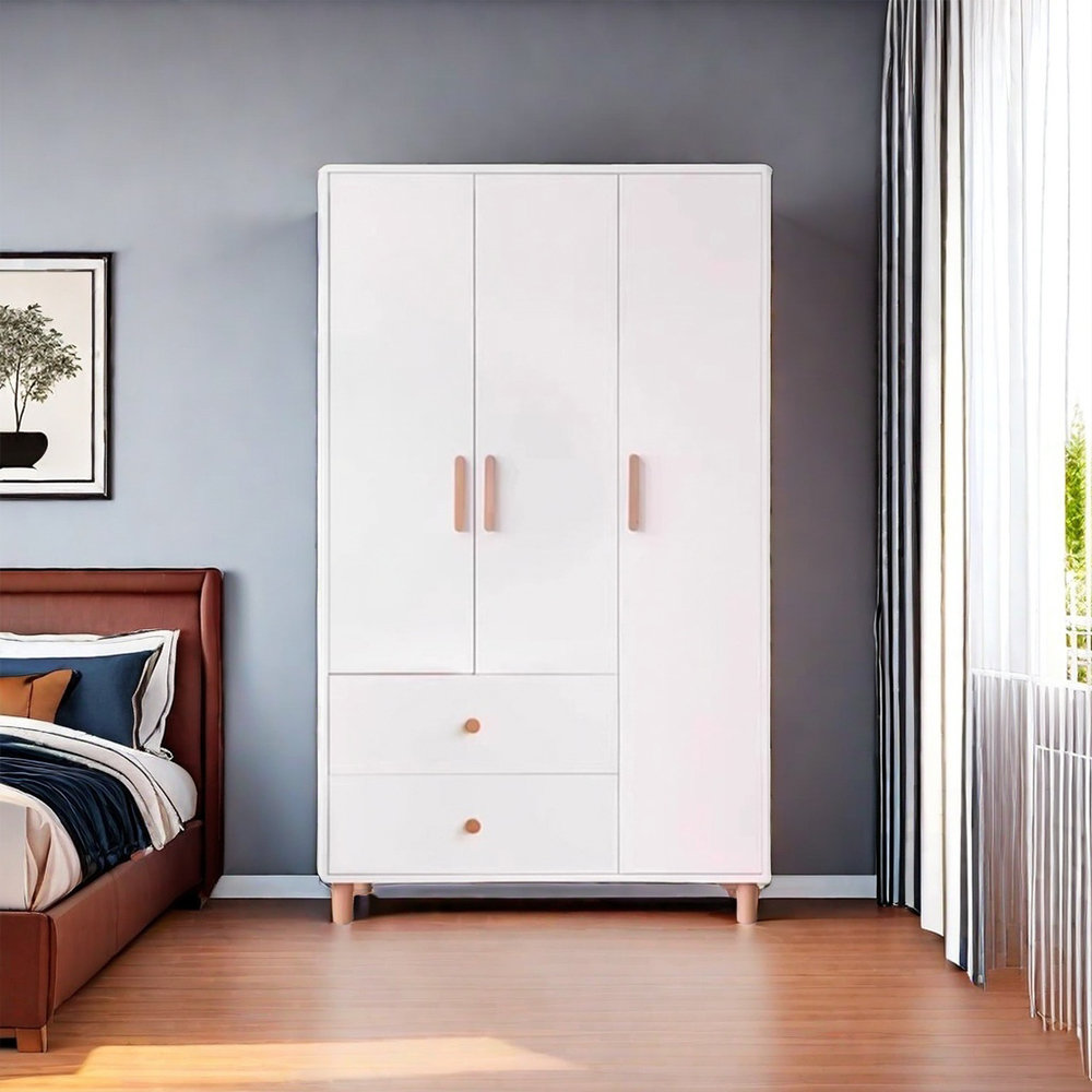 Parttlion European style modern simple wardrobe | Wayfair