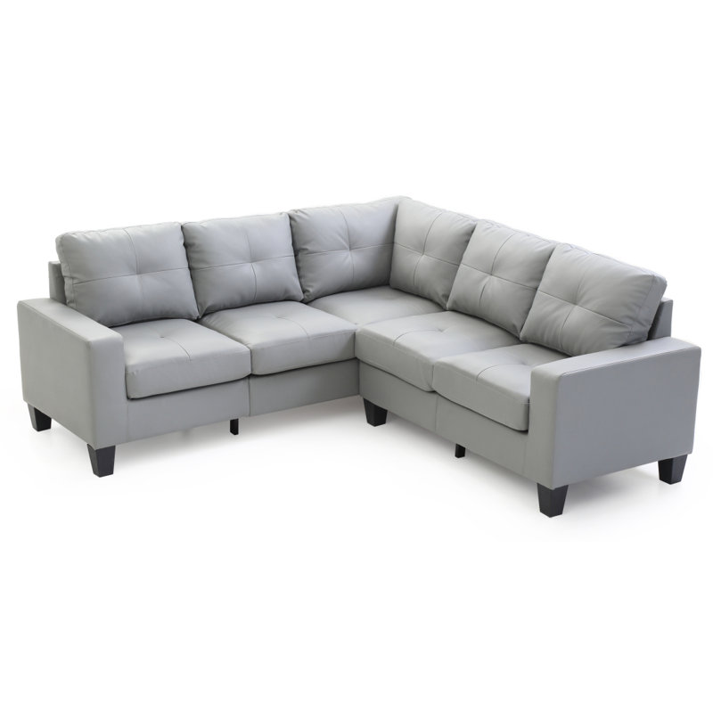 Ebern Designs Daniels Modern Sofa Glory Furniture Newbury Sectional ...