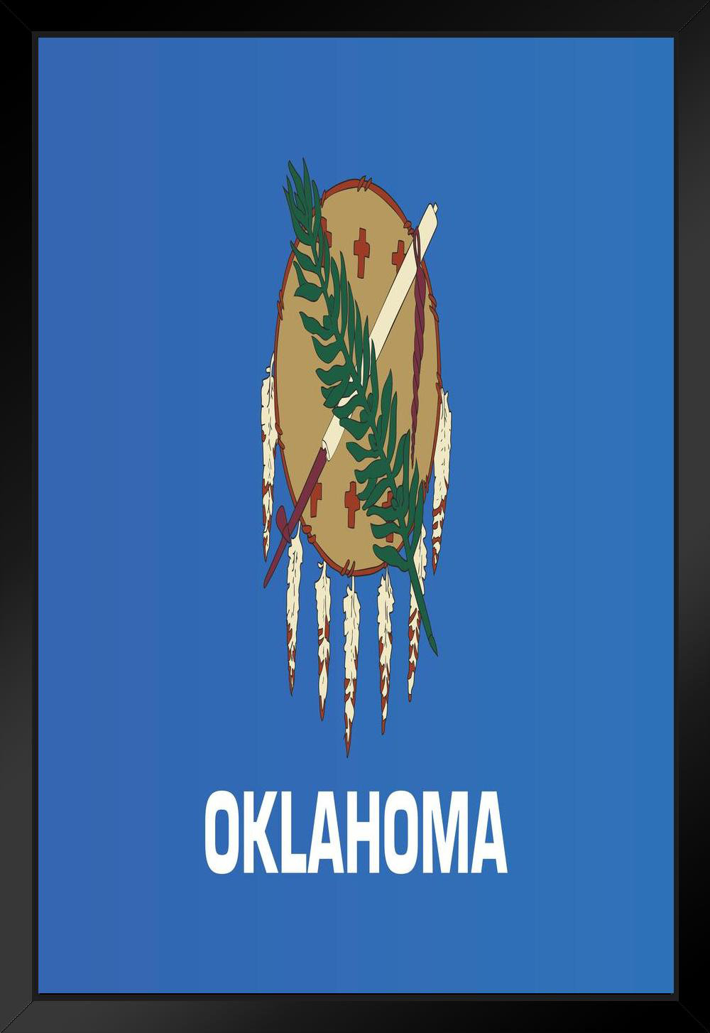 Red Barrel Studio Oklahoma State Flag Tulsa Oklahoma City Sooner State ...