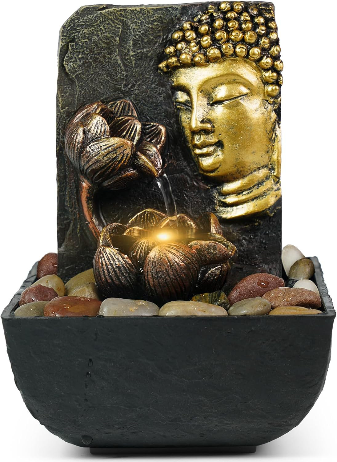 Dakota Fields Desktop Zen Waterfall Meditation Fountain | Wayfair