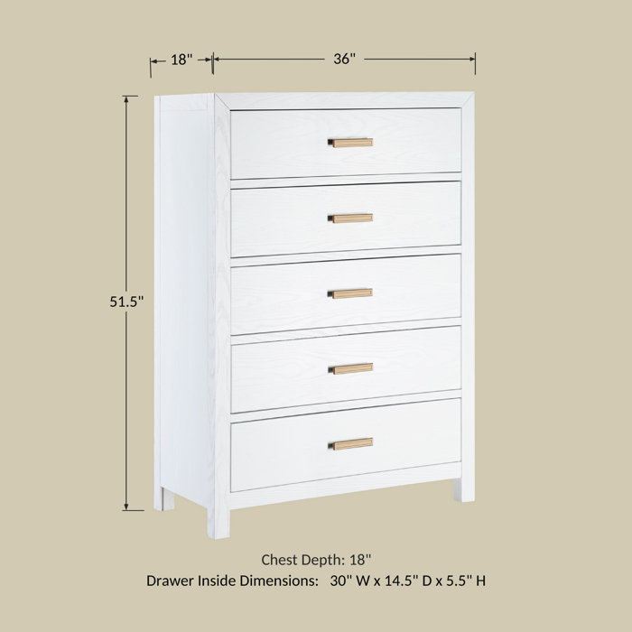 Winners Only, Inc. 5 - Drawer Dresser & Reviews | Wayfair