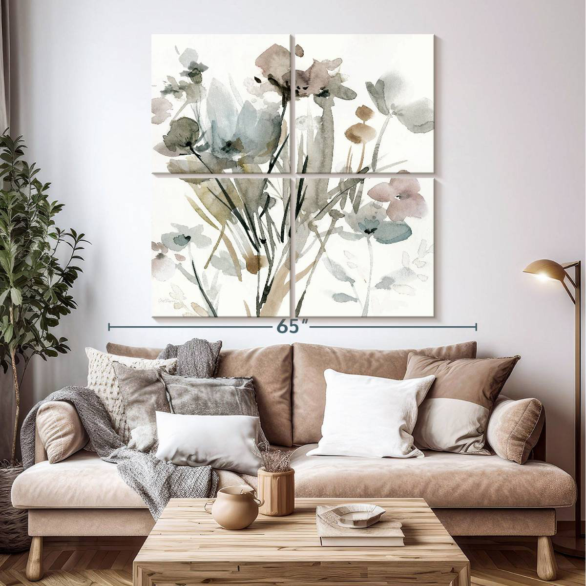 Wade Logan® Avery Dainty Blooms I | Wayfair