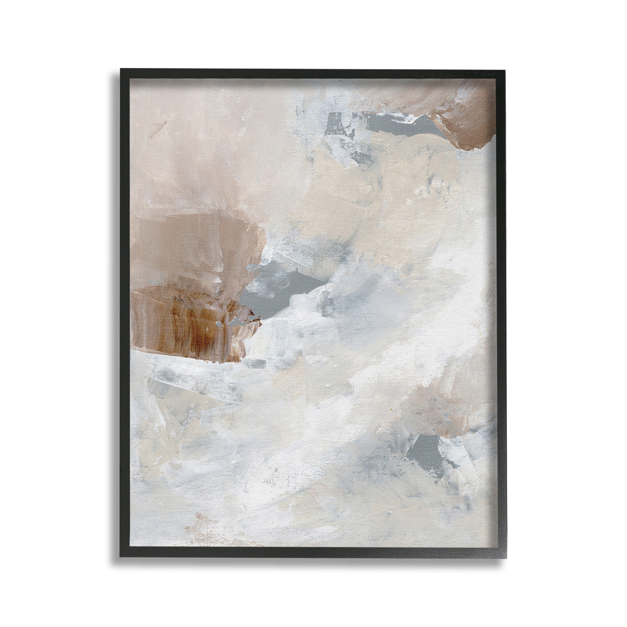 Wrought Studio™ " Neutral Subtle Painting Single Picture Frame " by ...
