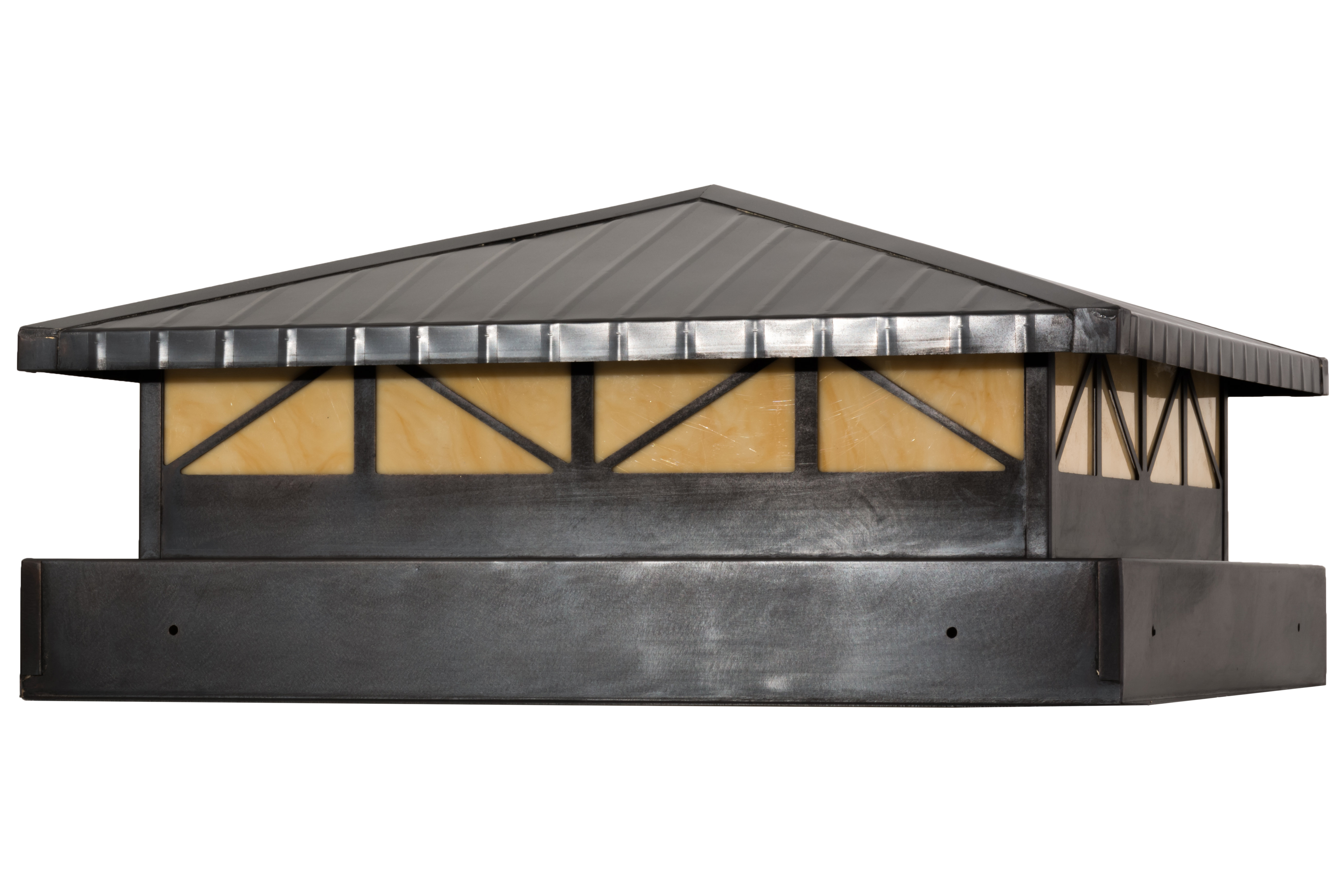 Meyda Lighting Durrant Brown 1 - Light 12"H Hardwired Integrated LED ...