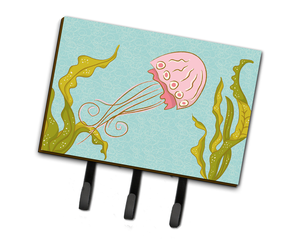 East Urban Home Jelly Fish Wall Key Organizer with Key Hooks | Wayfair