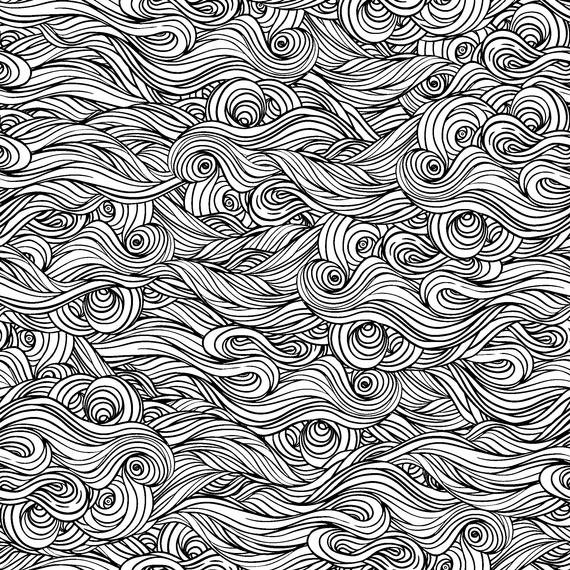 Wrought Studio Zalewski Removable Wave 8.33' L x 25" W Peel and Stick ...