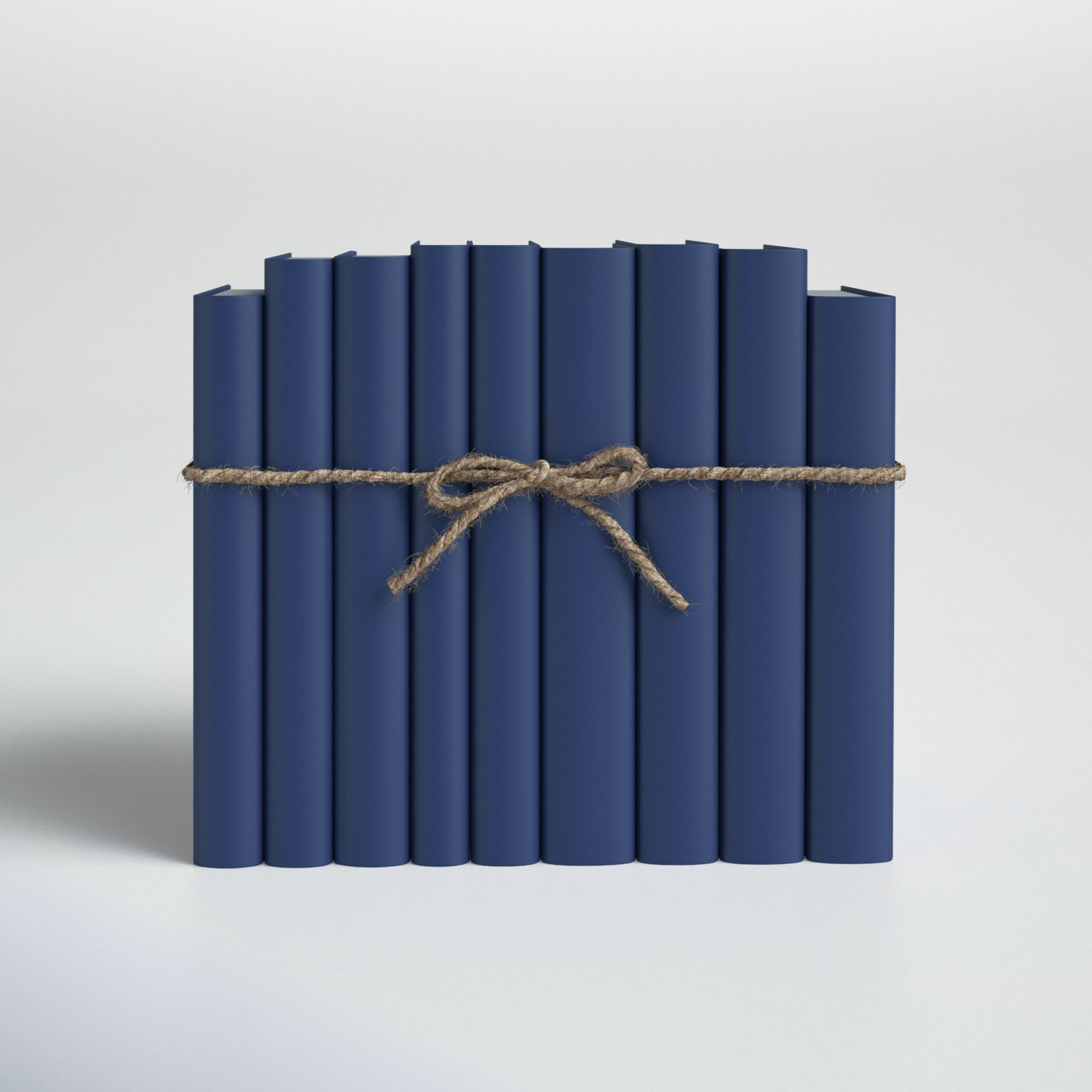 Joss & Main Serefina True Blue Wrapped Decorative Book & Reviews | Wayfair