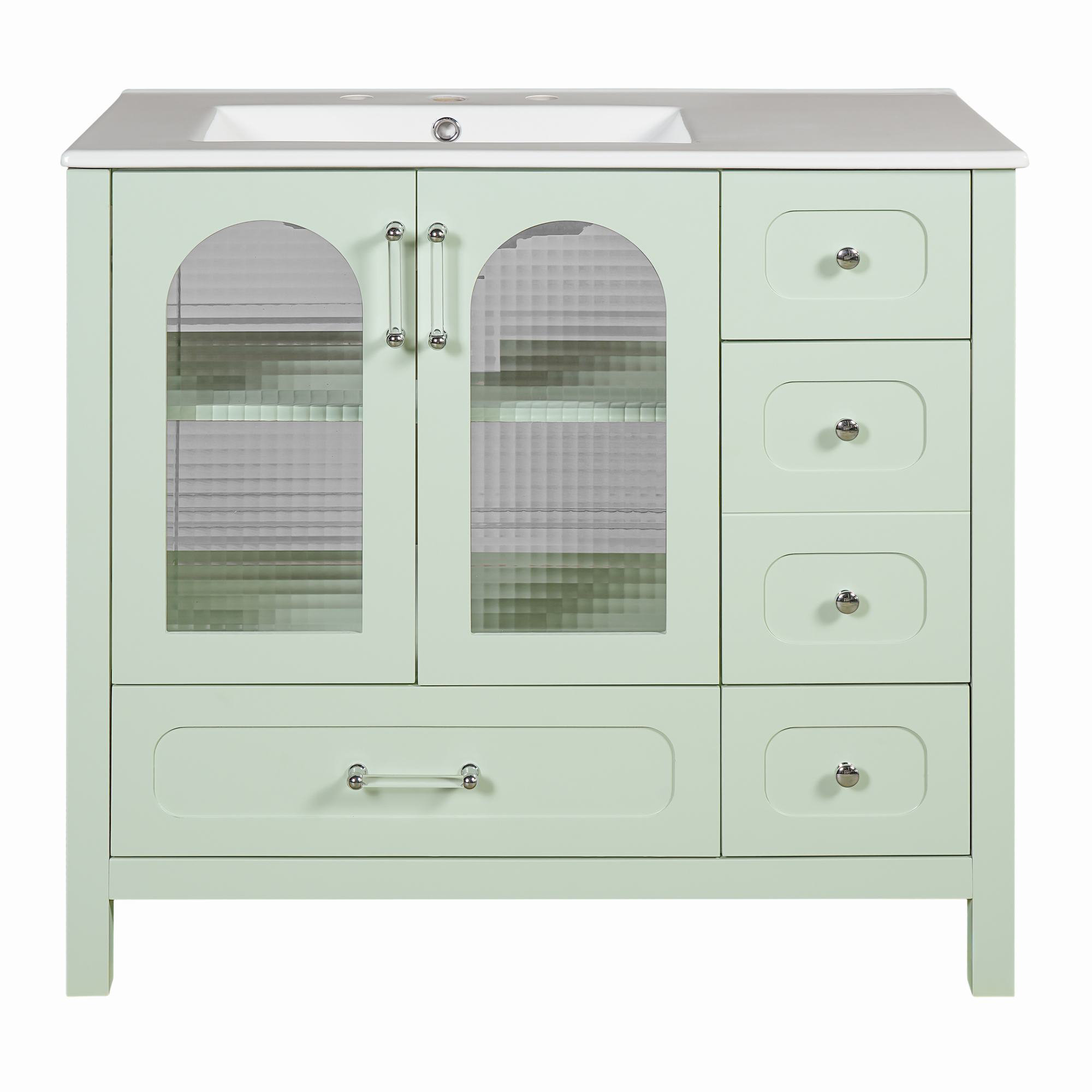 Red Barrel Studio® Keiera Bathroom Vanity With Sink - Wayfair Canada