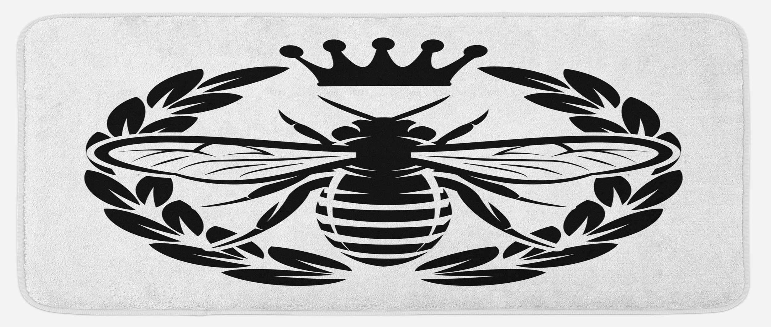 East Urban Home Queen Bee Kitchen Mat | Wayfair