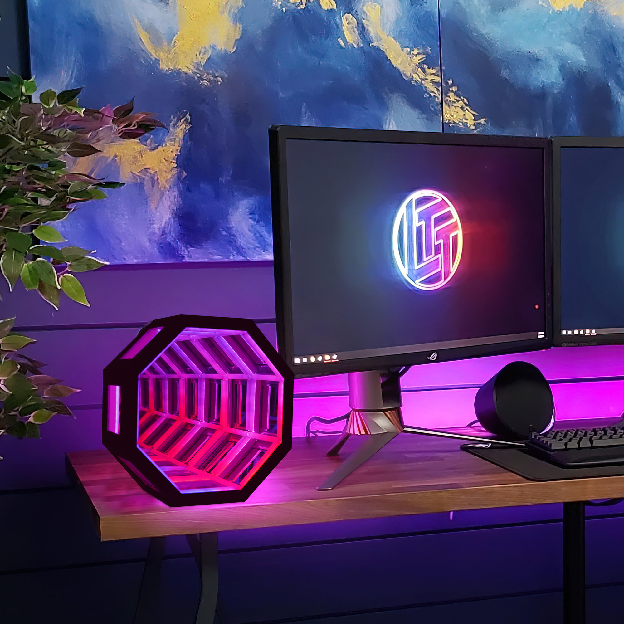 Ivy Bronx Ahyan Acrylic Novelty Lamp | Wayfair