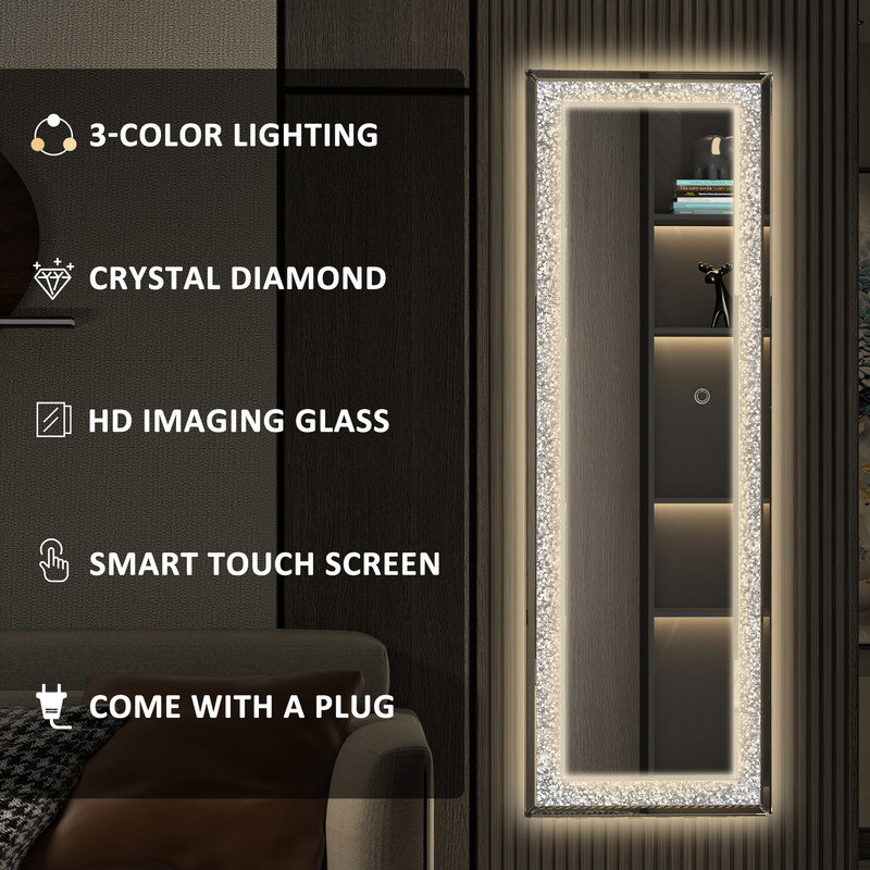 Mercer41 Ellaree Glass Rectangle Mirror | Wayfair