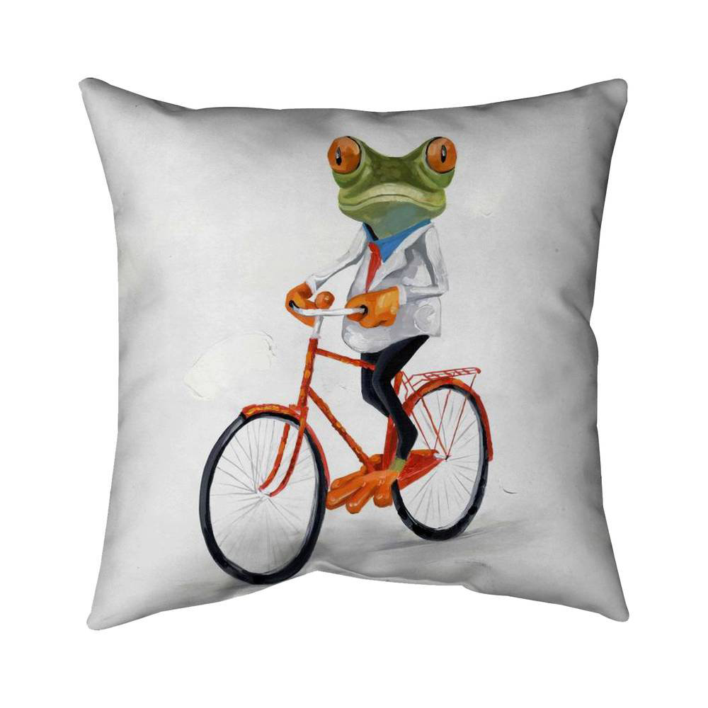 Begin Edition International Inc. Funny Frog Riding A Bike | Wayfair