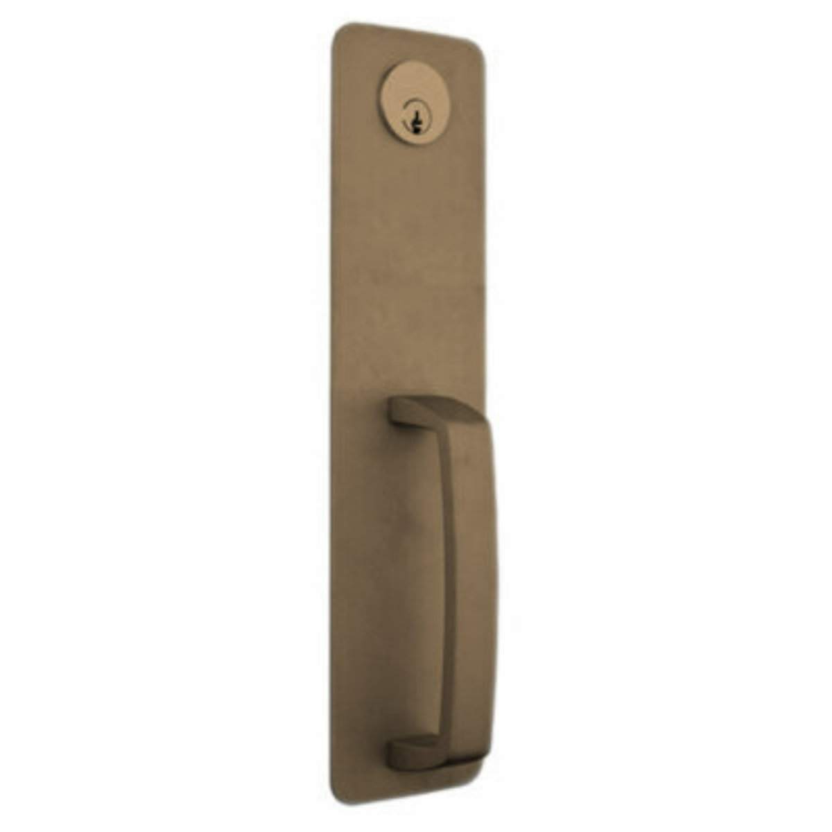 Global Door Controls Night Latch Handleset in Duronodic | Wayfair
