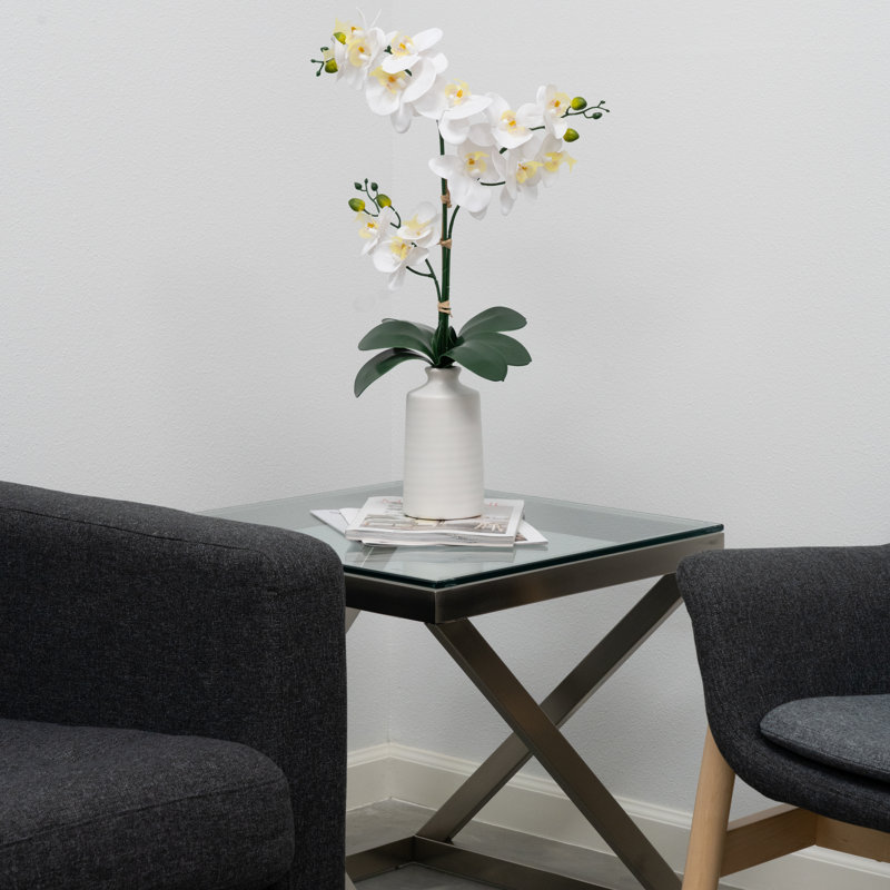 Dakota Fields 25" Natural Touch Tabletop Orchid | Wayfair