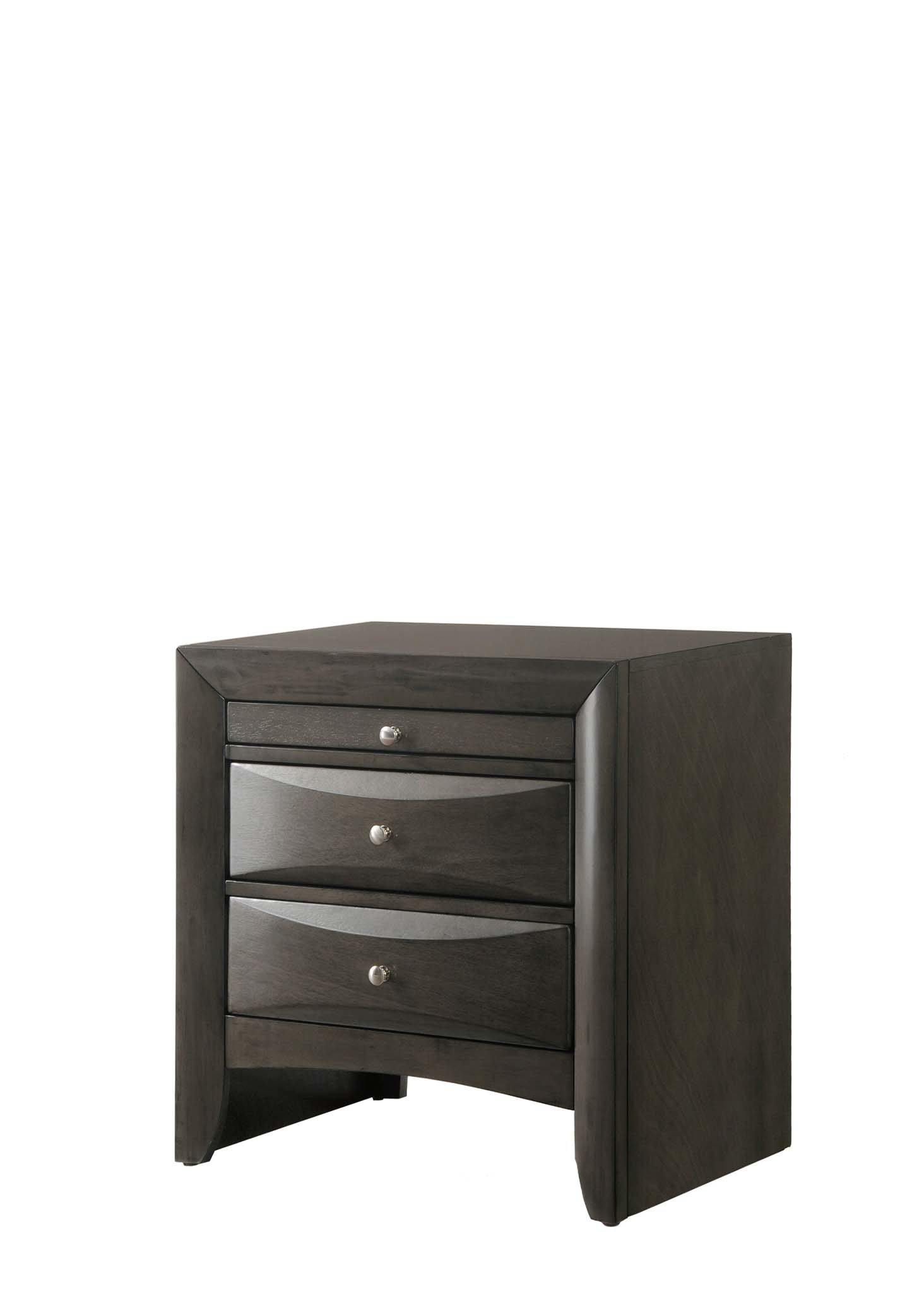 Mercer41 Emily - Nightstand - Grey - Wayfair Canada