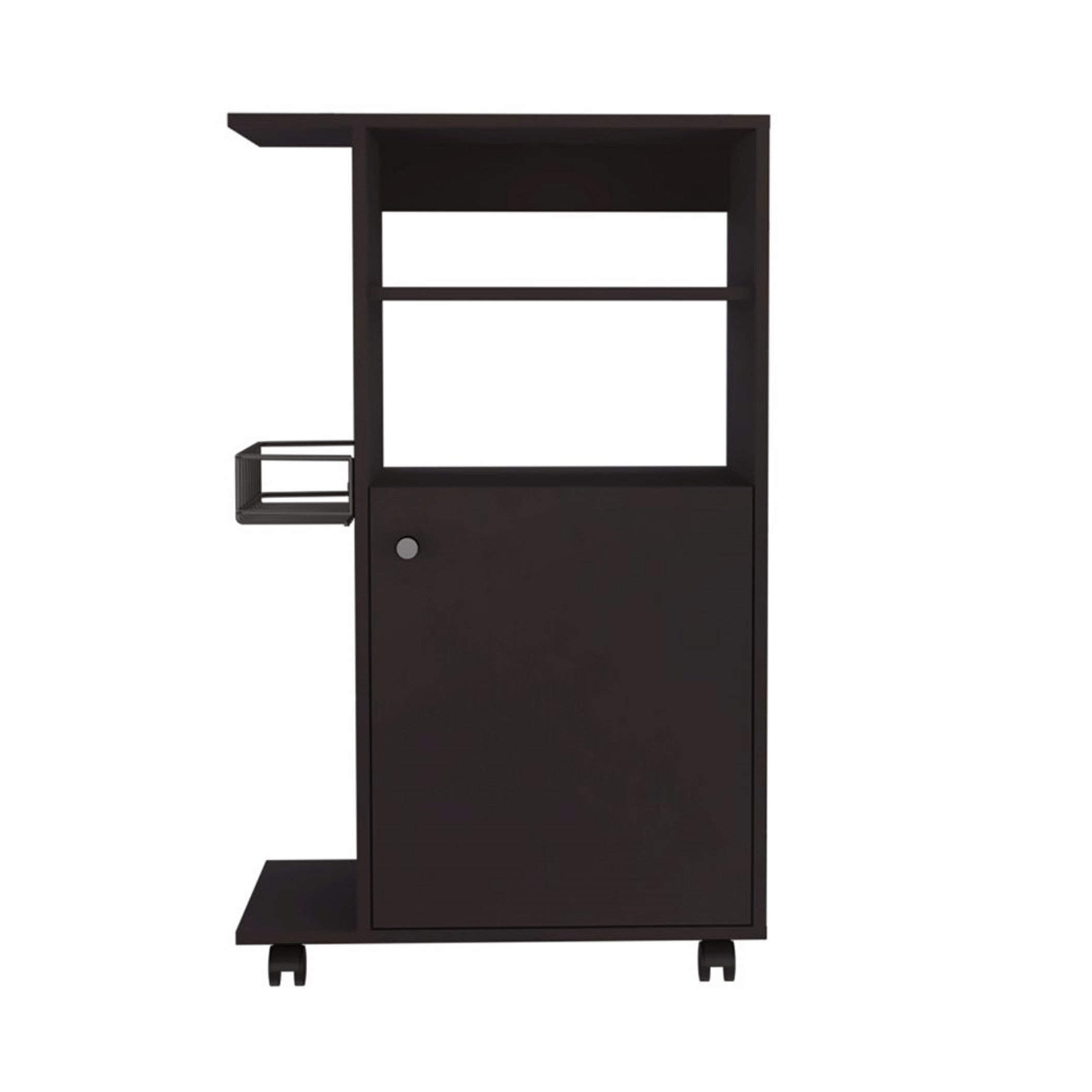 Latitude Run® Versatile Kitchen Cart with Ample Storage and Smooth ...