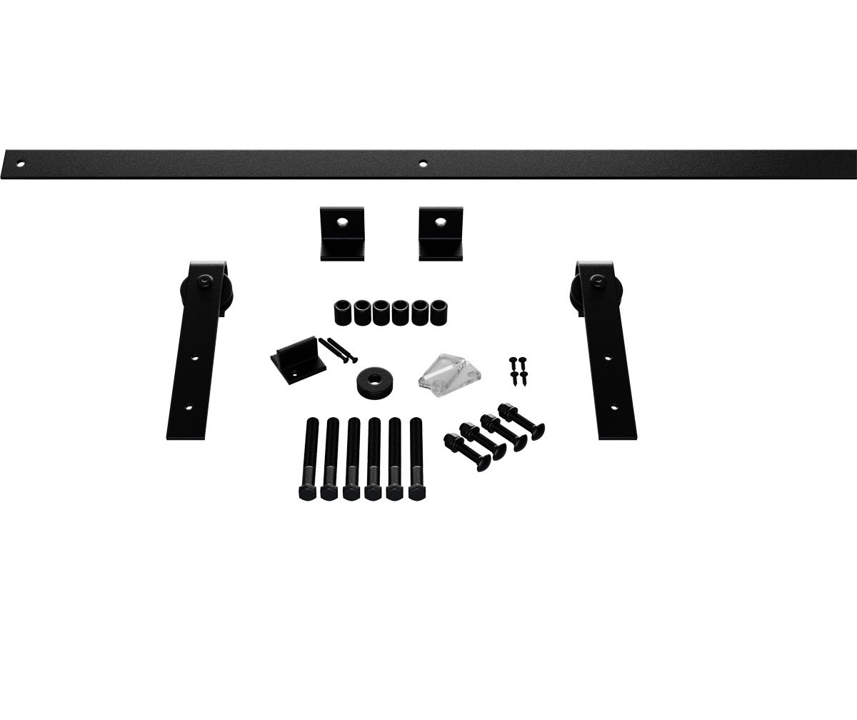 Goldberg Brothers Inc. Premium J-Strap Standard Single Barn Door ...