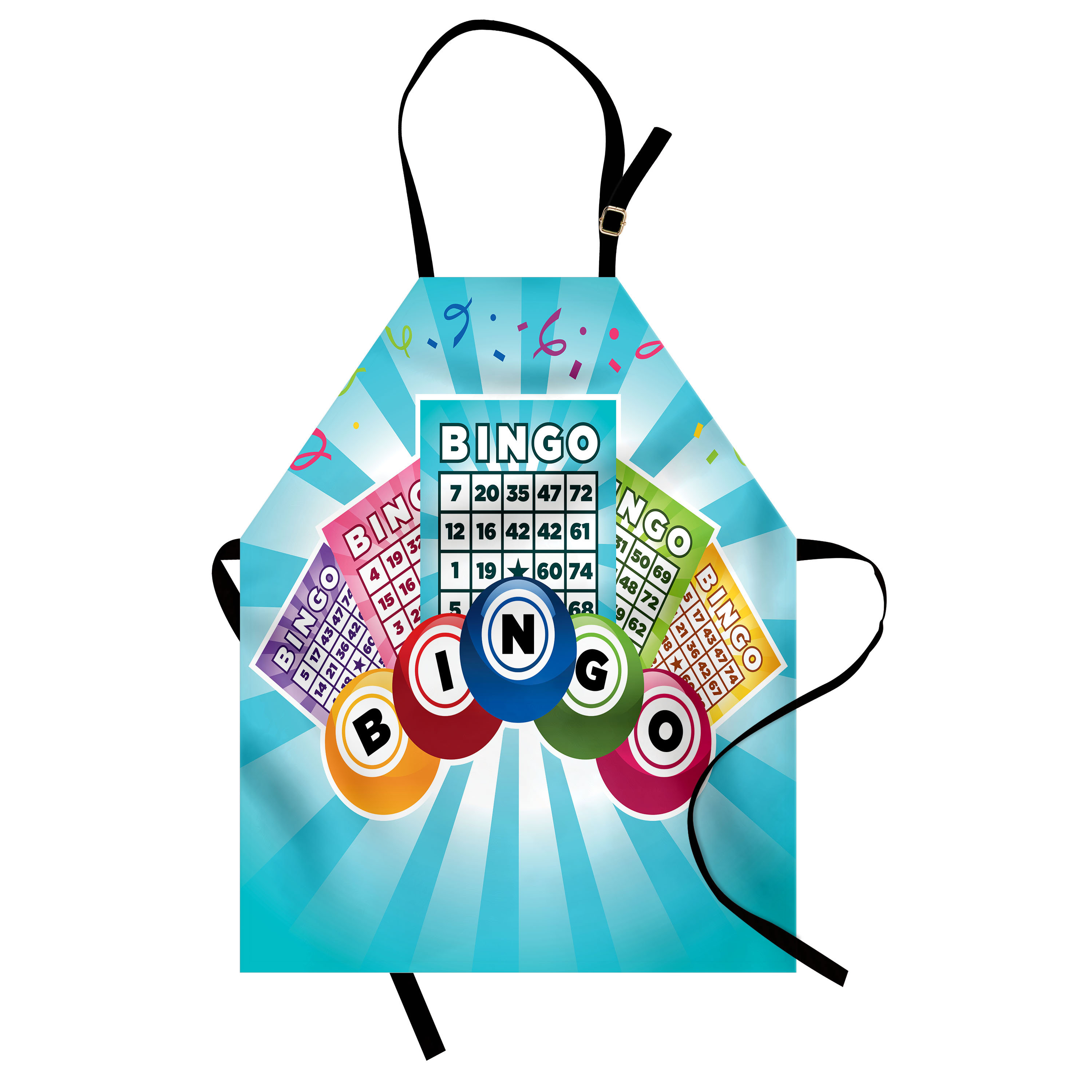 East Urban Home Bingo Apron, Cooking Gardening, Adult Size, Pale Blue ...