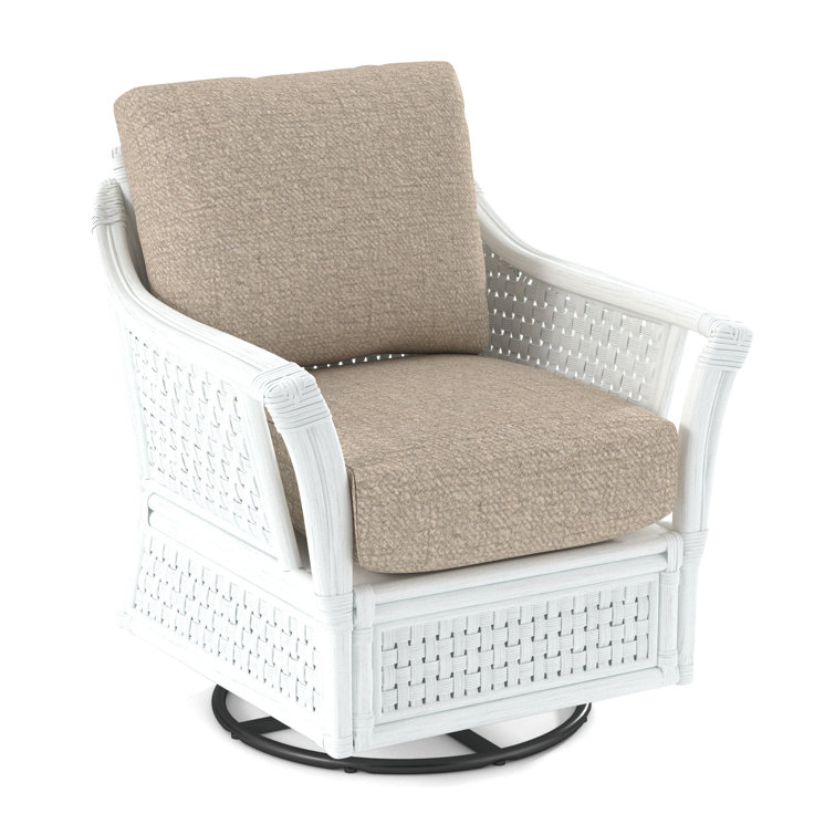 Boca Upholstered Swivel Armchair | Birch Lane