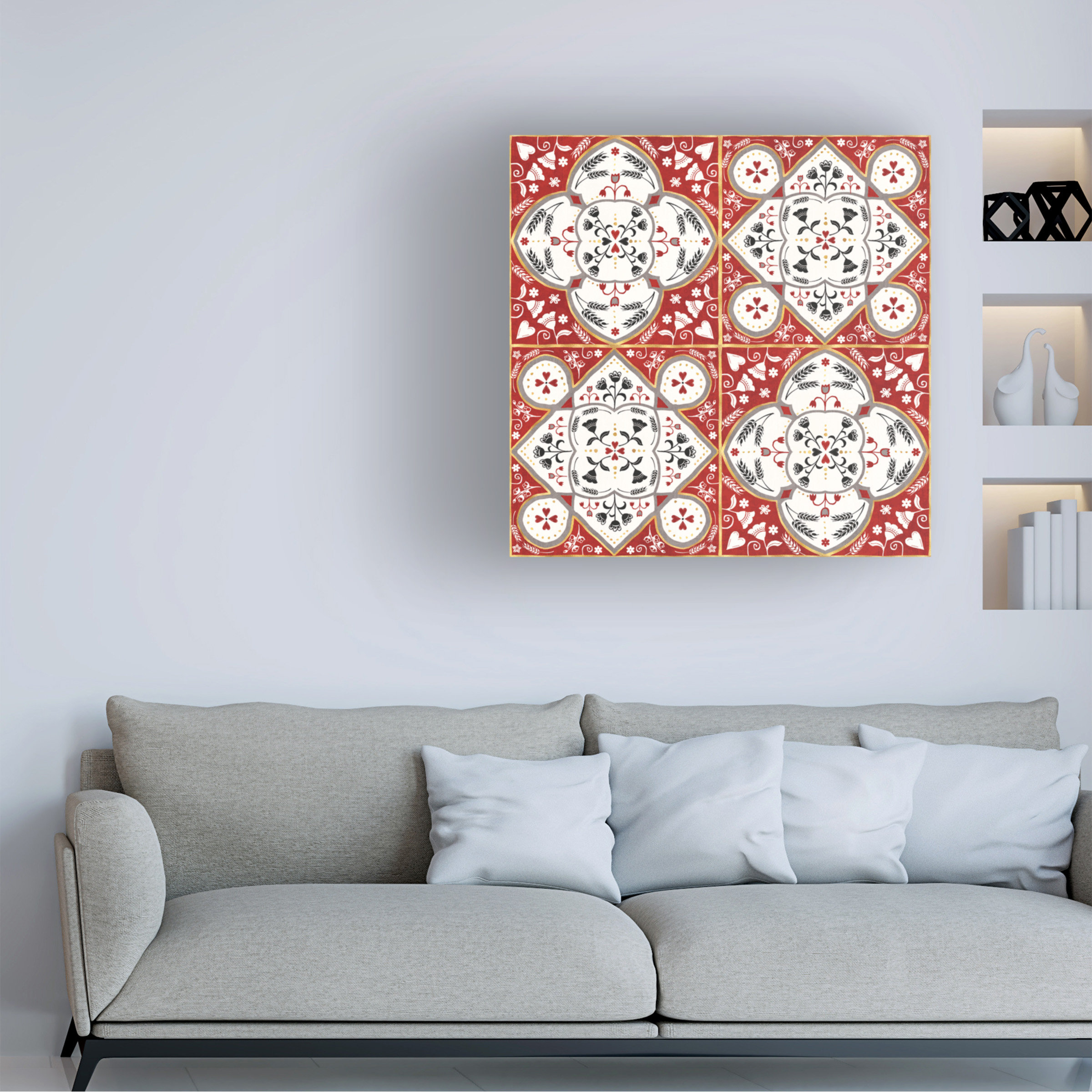 Bungalow Rose Veronique Charron 'Otomi Farm Step 06A' Canvas Art ...