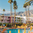 Beachcrest Home™ Behnke Palm Springs Pool Day VIII Framed On Canvas by ...