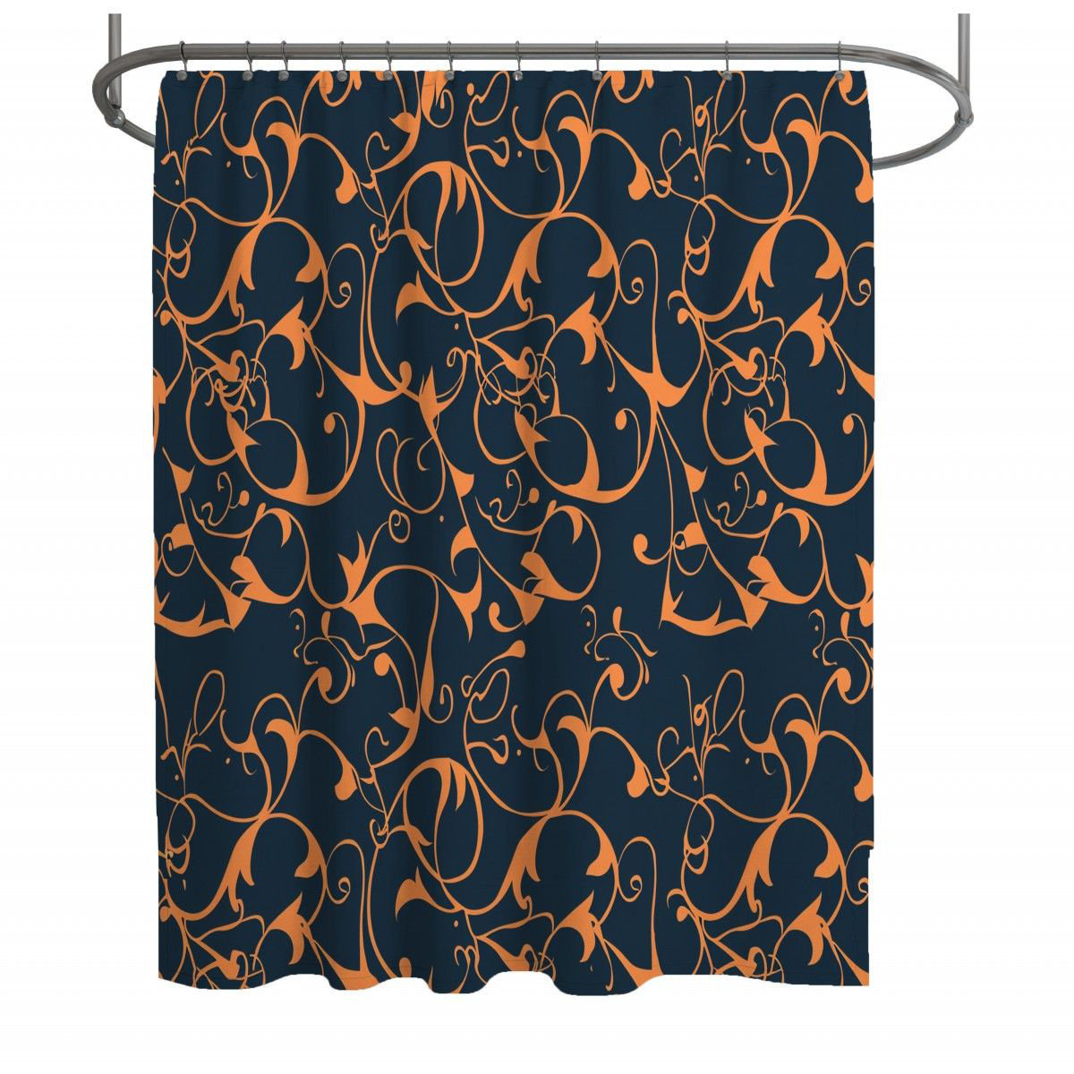 East Urban Home Leaf pattern Shower Curtain - Art Bathroom Decor_12392 ...