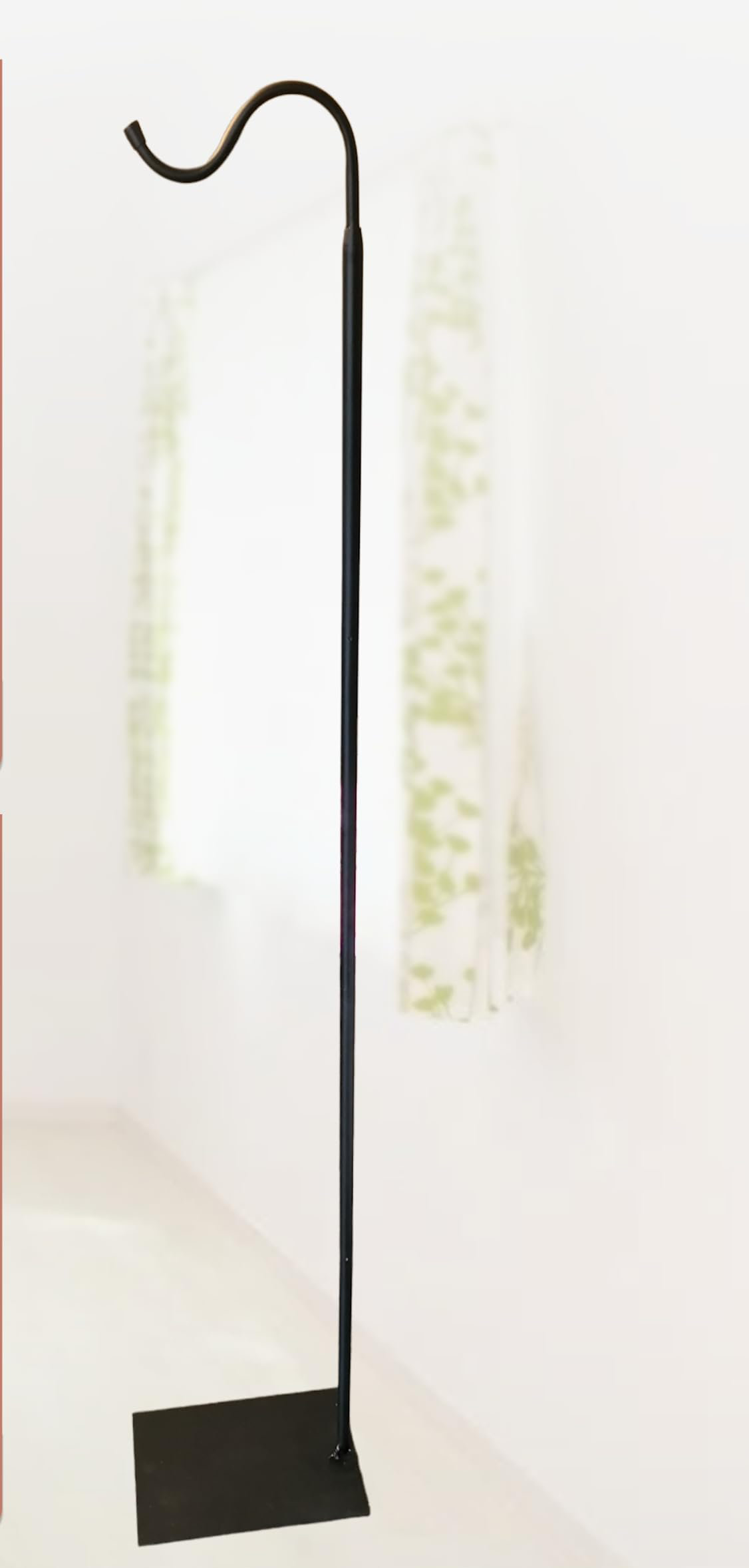 Arlmont & Co. Adjustable Heavy Duty Shepherd's Hook Floor Rack Garden ...