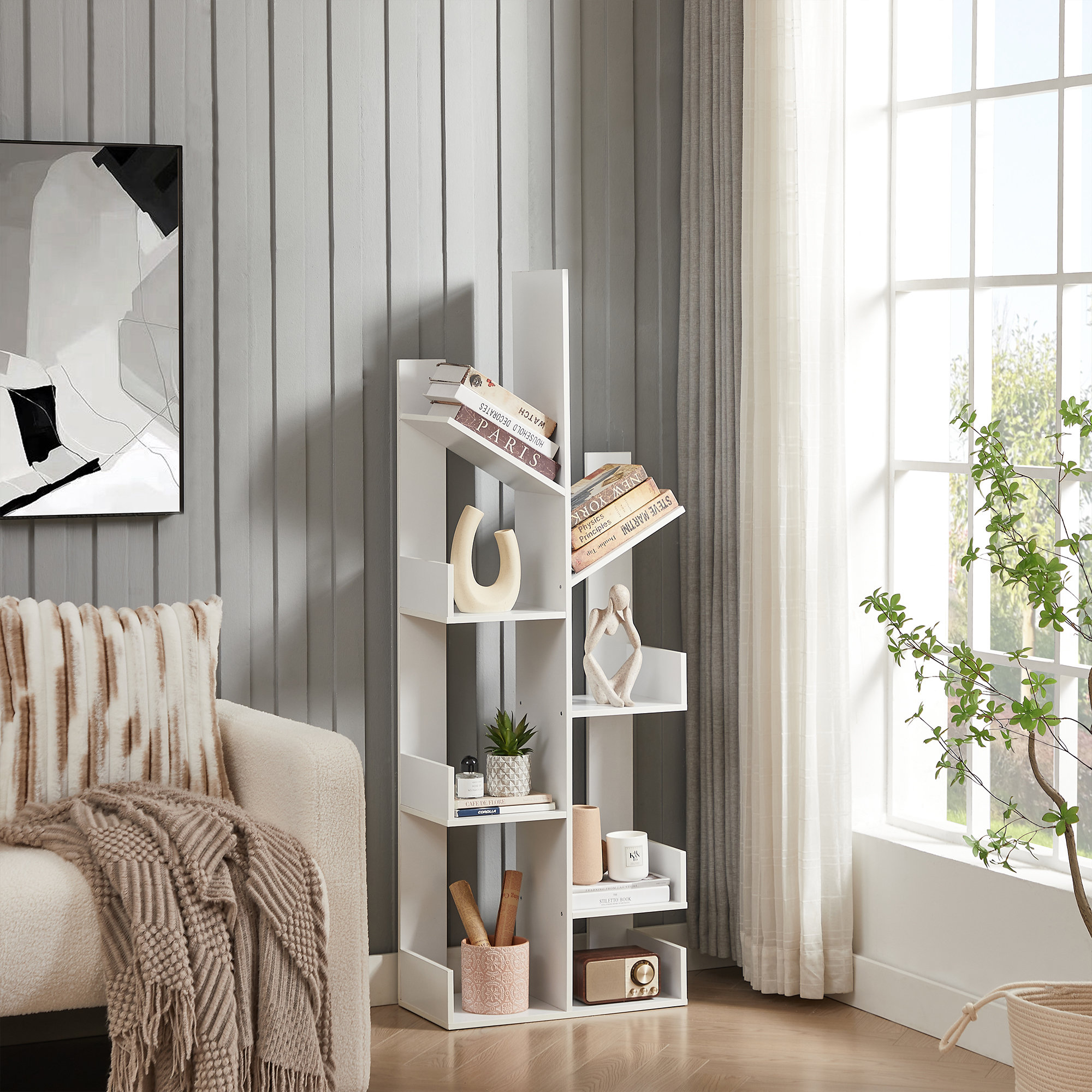 Millwood Pines Buzia Step Bookcase | Wayfair
