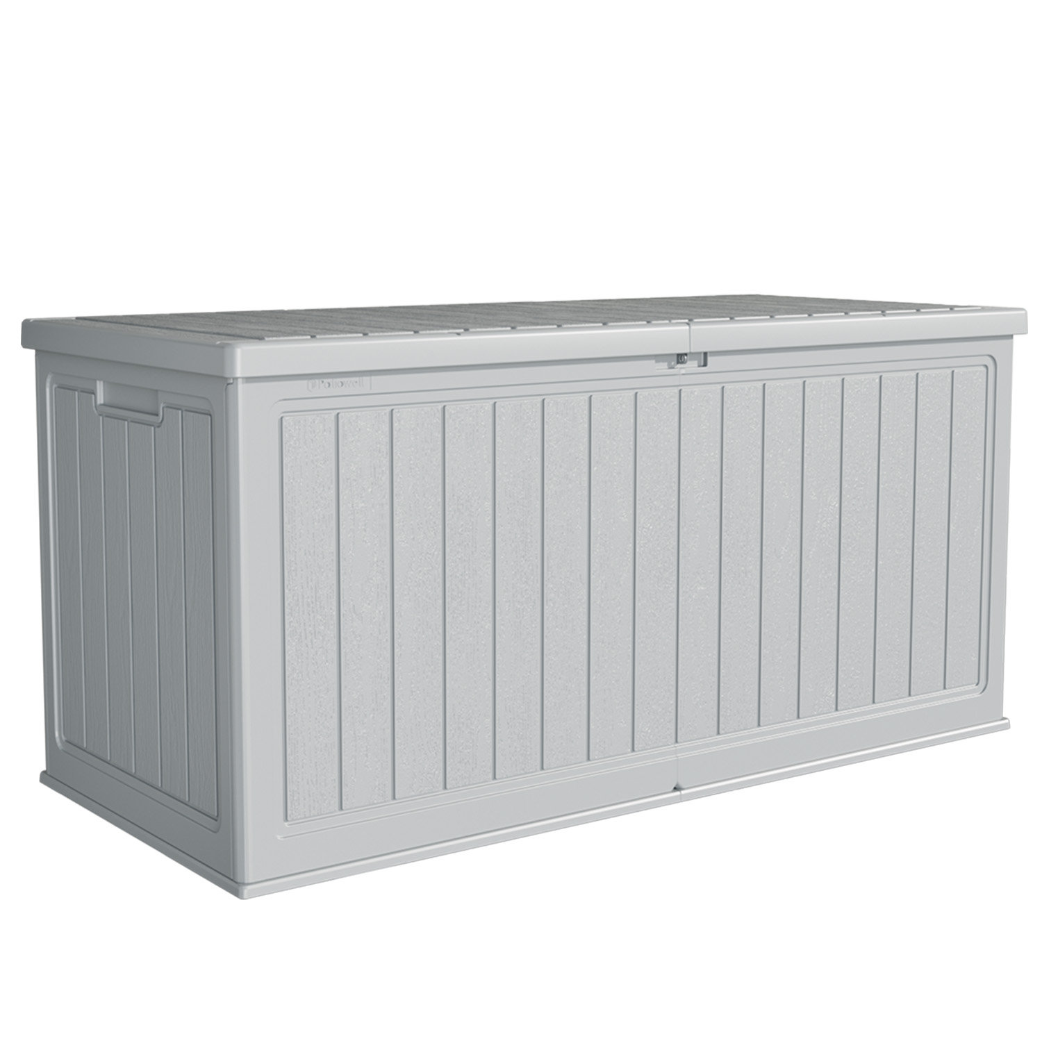 Patiowell 260 Gallons Water Resistant Resin Lockable Deck Box | Wayfair