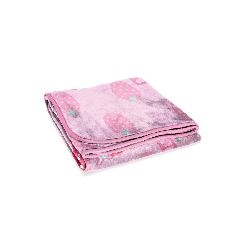 Sanrio Hello Kitty Strawberry Milk Silk Touch Throw Blanket | Wayfair