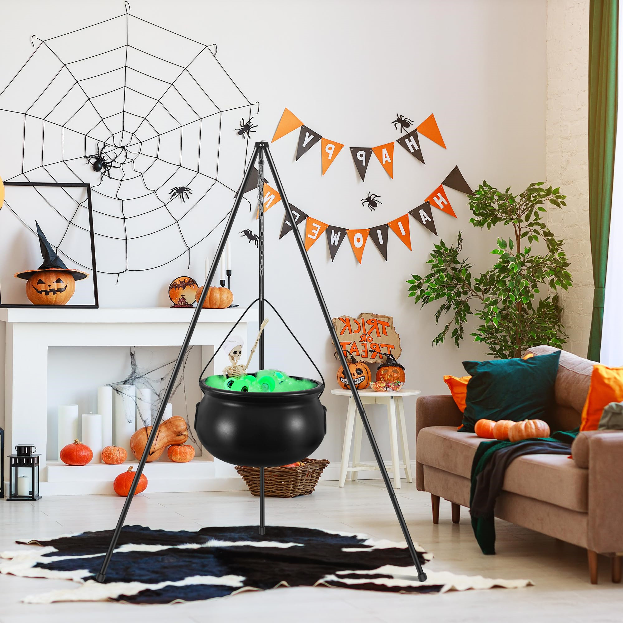 The Holiday Aisle® Halloween Decorations Indoor Outdoor Large Witches ...