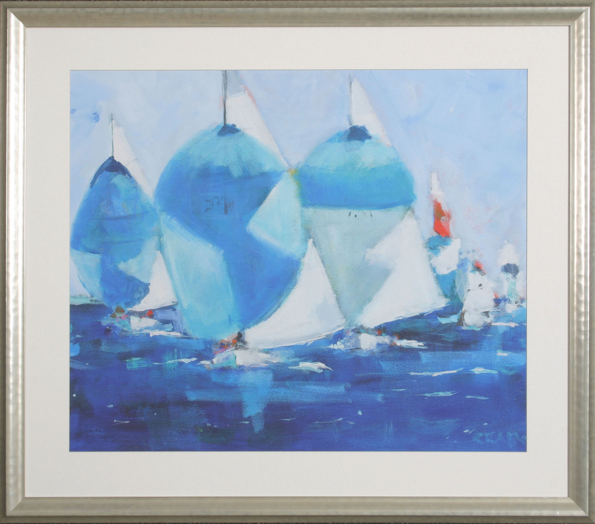 Shadow Catchers 'Running' by Crain - Picture Frame Painting Print on ...