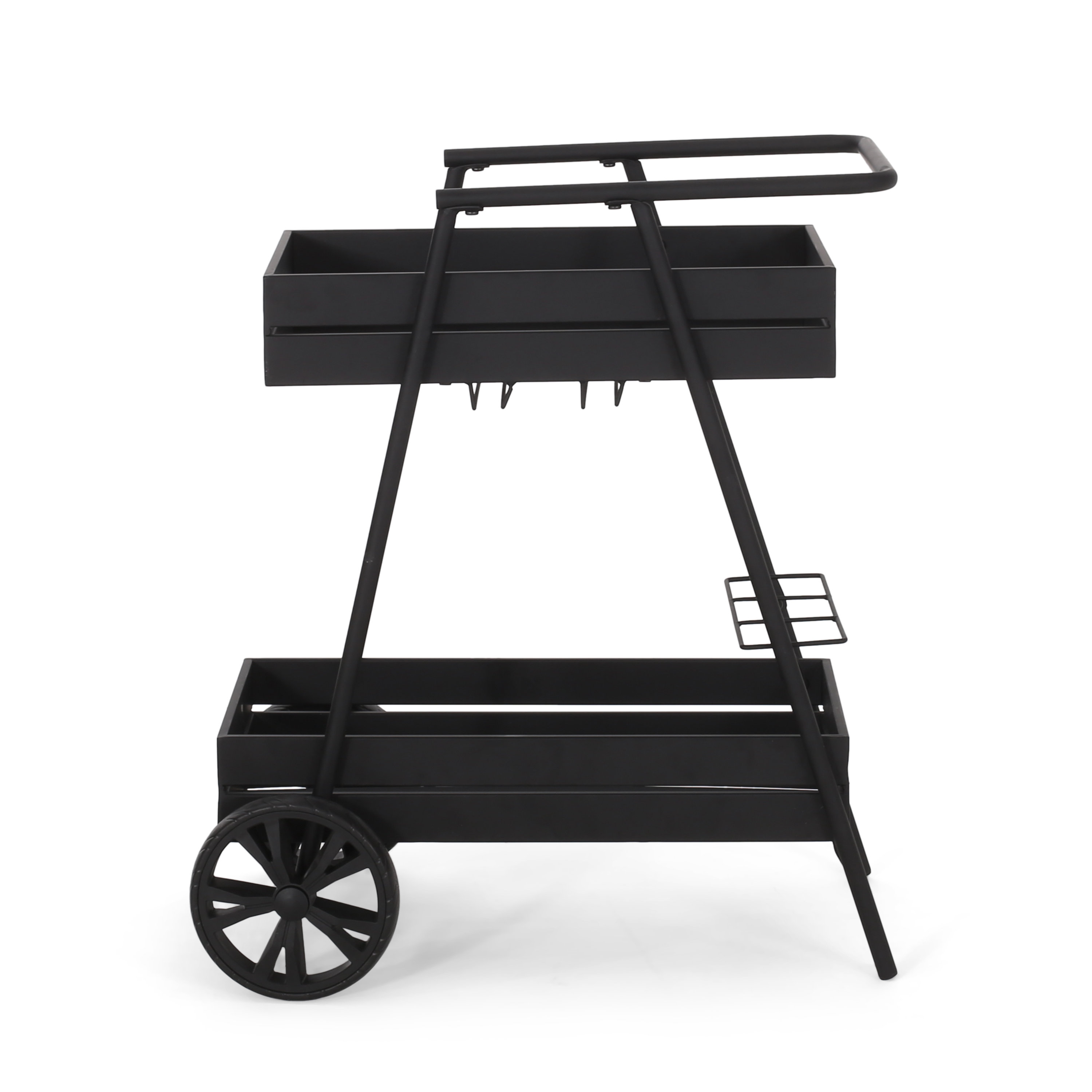 AllModern Neta Outdoor Metal Bar Cart & Reviews | Wayfair