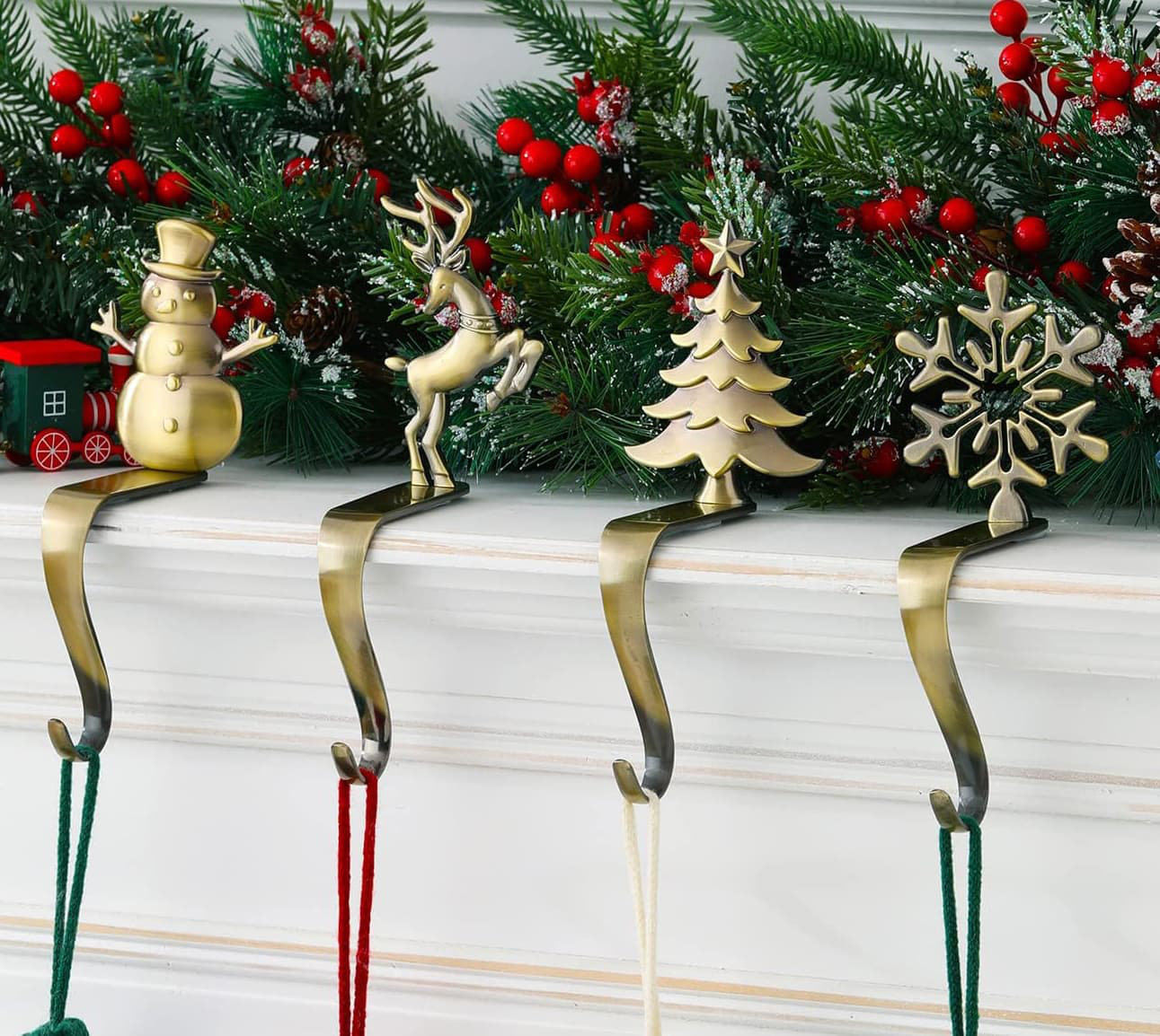 BUMEET Metal Stocking Holder | Wayfair