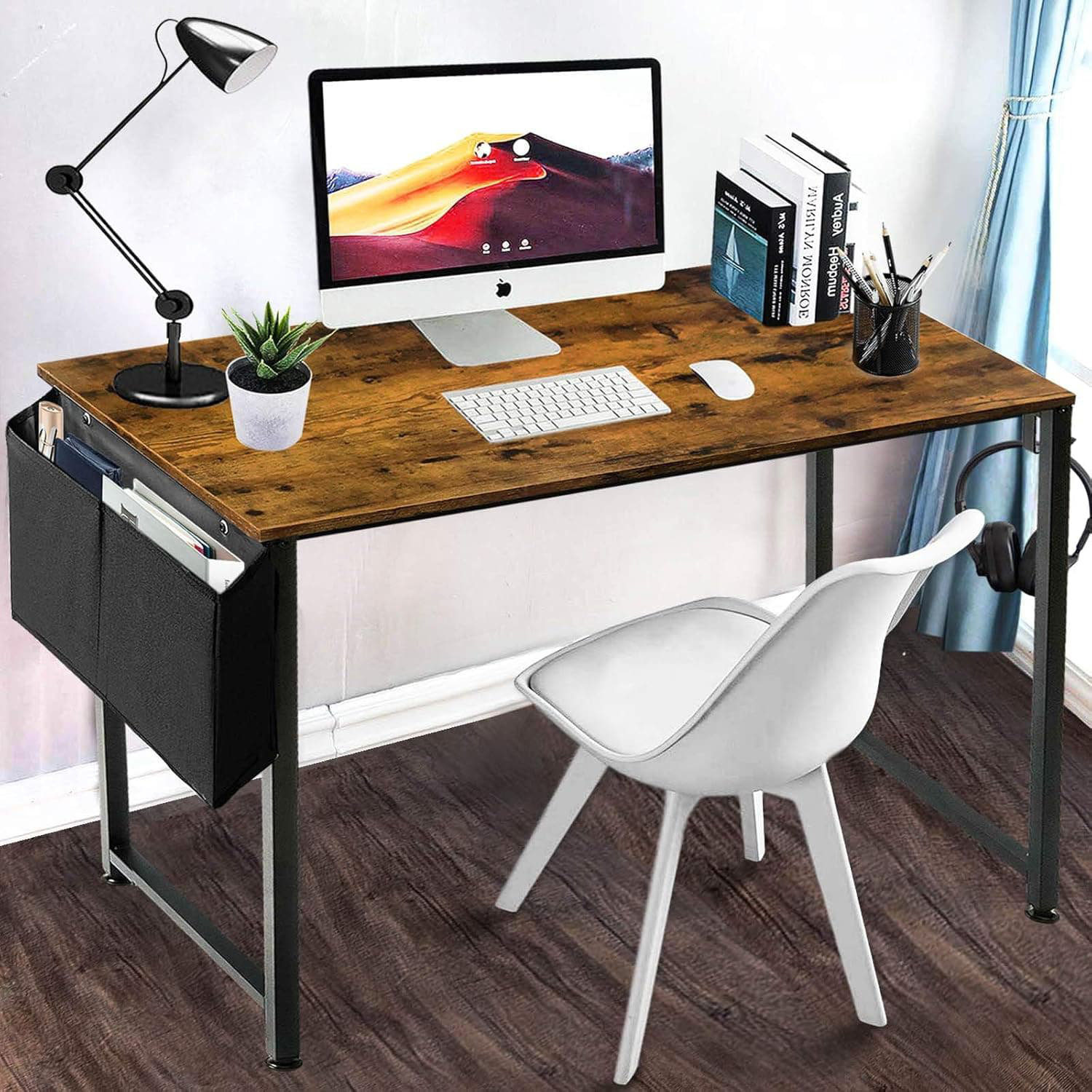 17 Stories Small Computer Desk, Small Space Desk, Home Office, Student ...