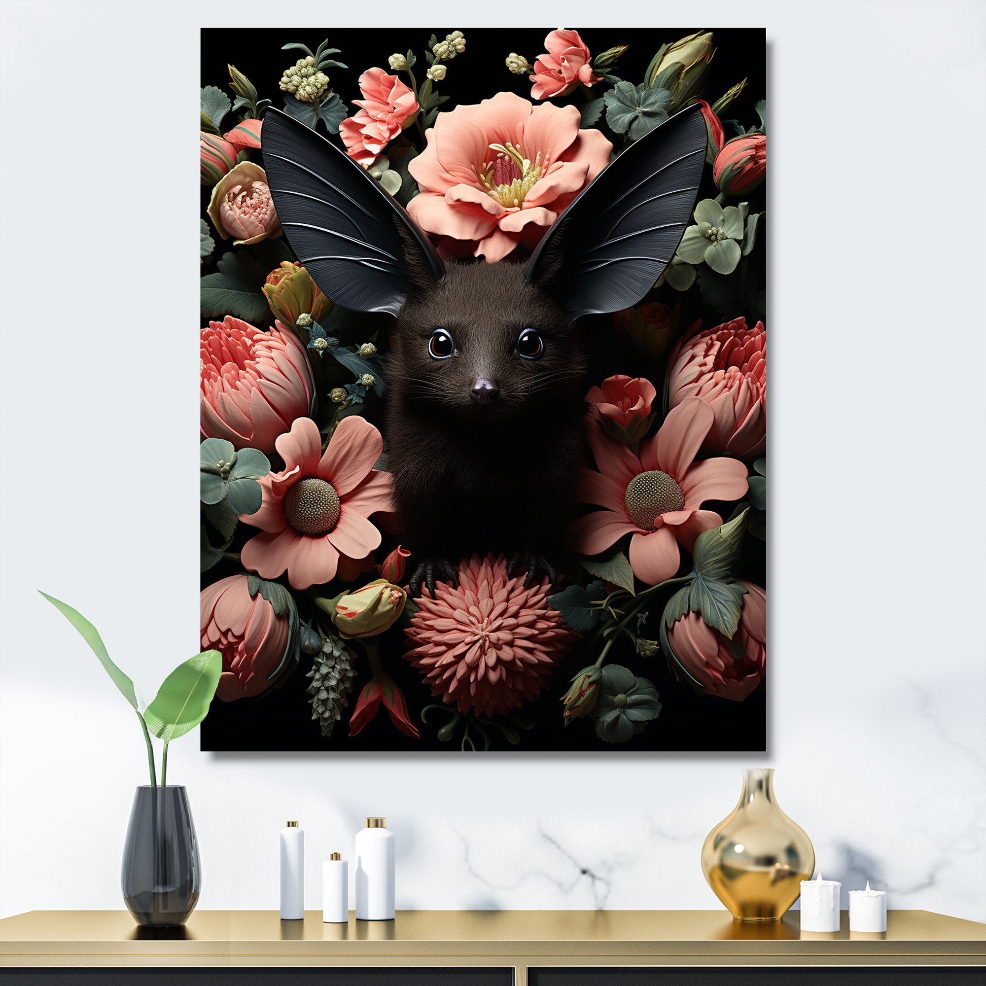 Winston Porter Surreal Bat Fantasy - Animal Bat Wall Art - Wayfair Canada