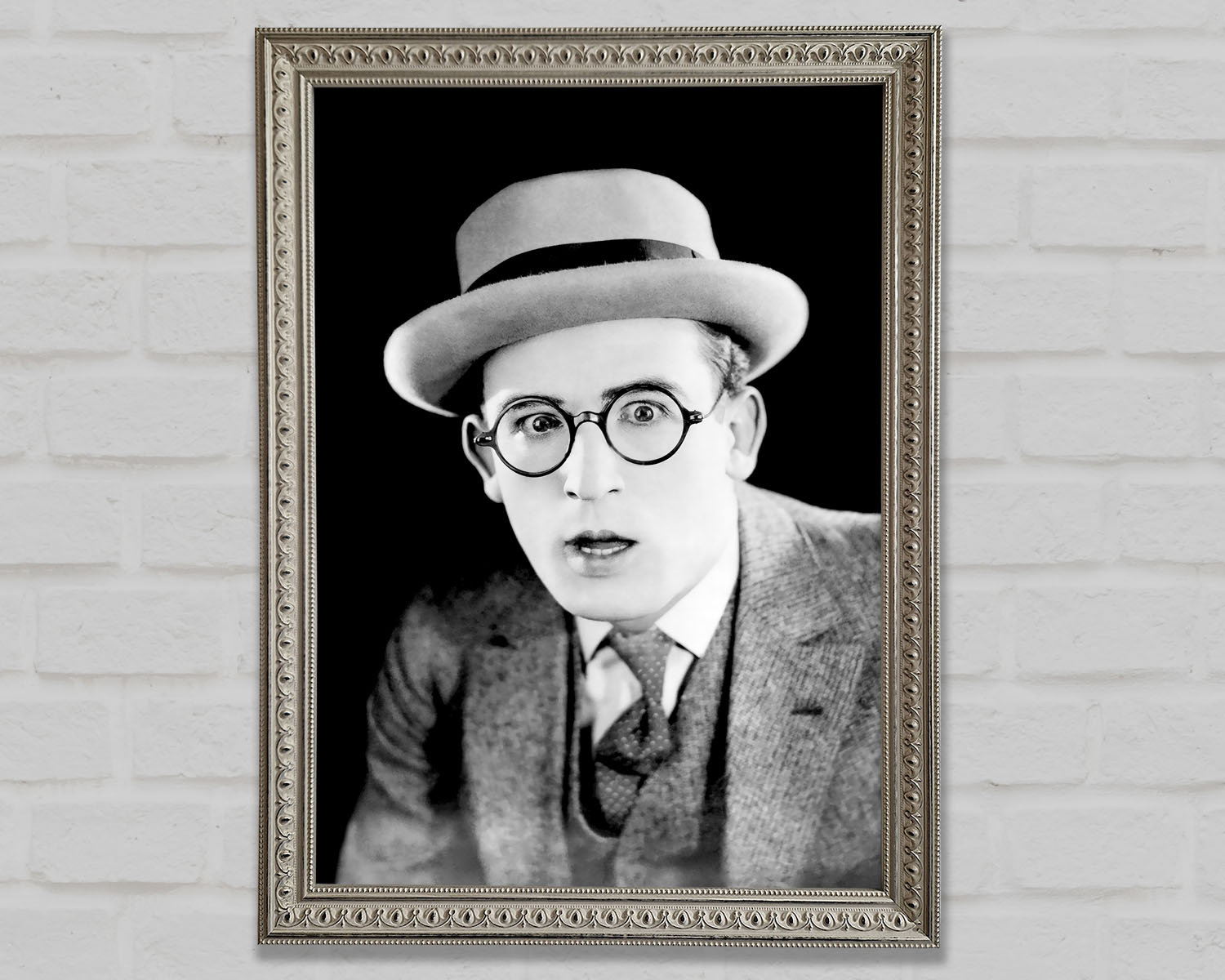 Bright Star Harold Lloyd Portrait - Single Picture Frame Art Prints ...