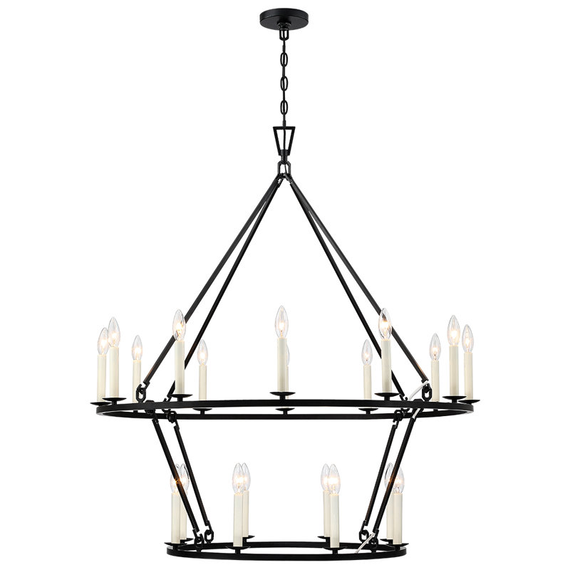Gracie Oaks Zakery 20 - Light Dimmable Chandelier & Reviews | Wayfair