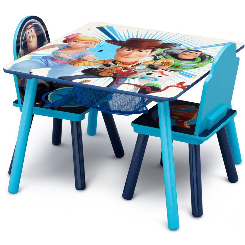 Delta Children Disney Pixar Toy Story Kids 3 Piece Writing Table and ...