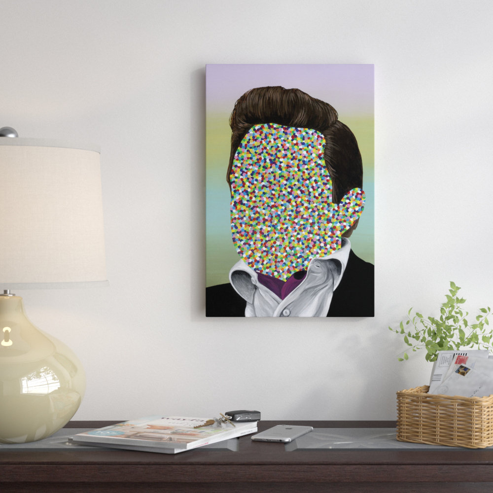 East Urban Home 'Cash' Painting Print on Wrapped Canvas - Wayfair Canada