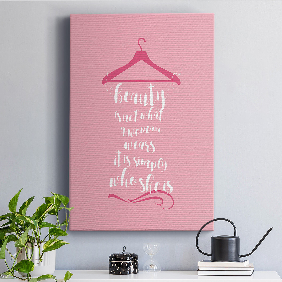 Trinx Beauty In Pink Premium Gallery Wrapped Canvas - Ready To Hang ...