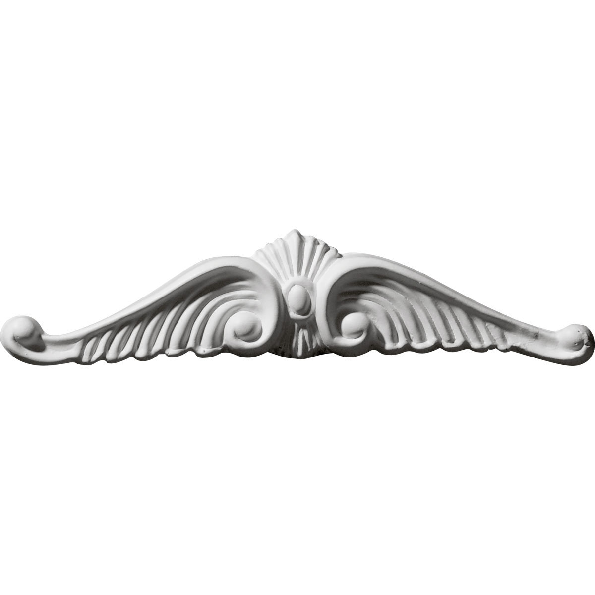 Ekena Millwork Wings 1 3/8"H x 5 5/8"W x 1/2"D Onlay Centre - Wayfair ...