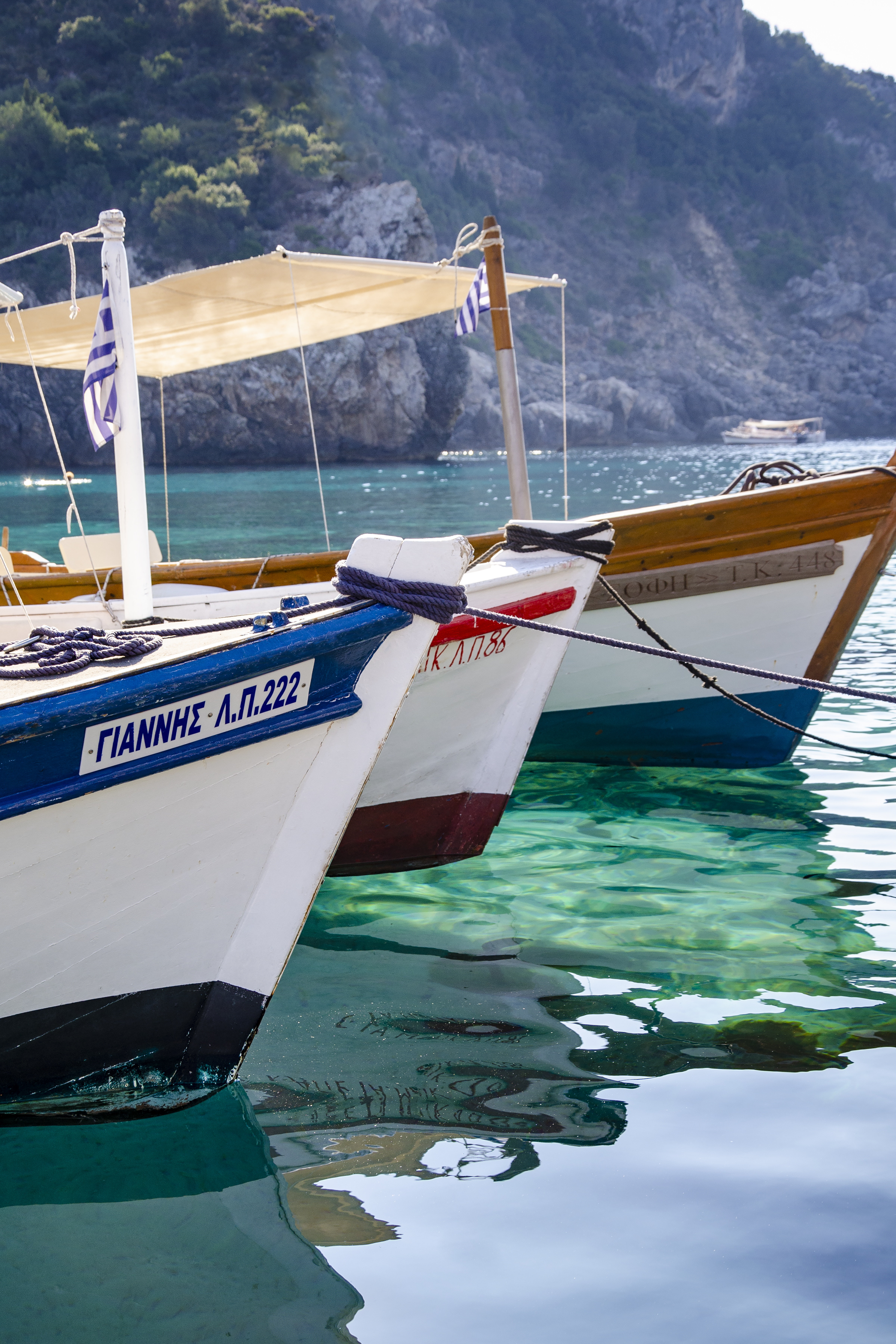 Longshore Tides Workboats of Corfu, Greece II by Laura DeNardo ...