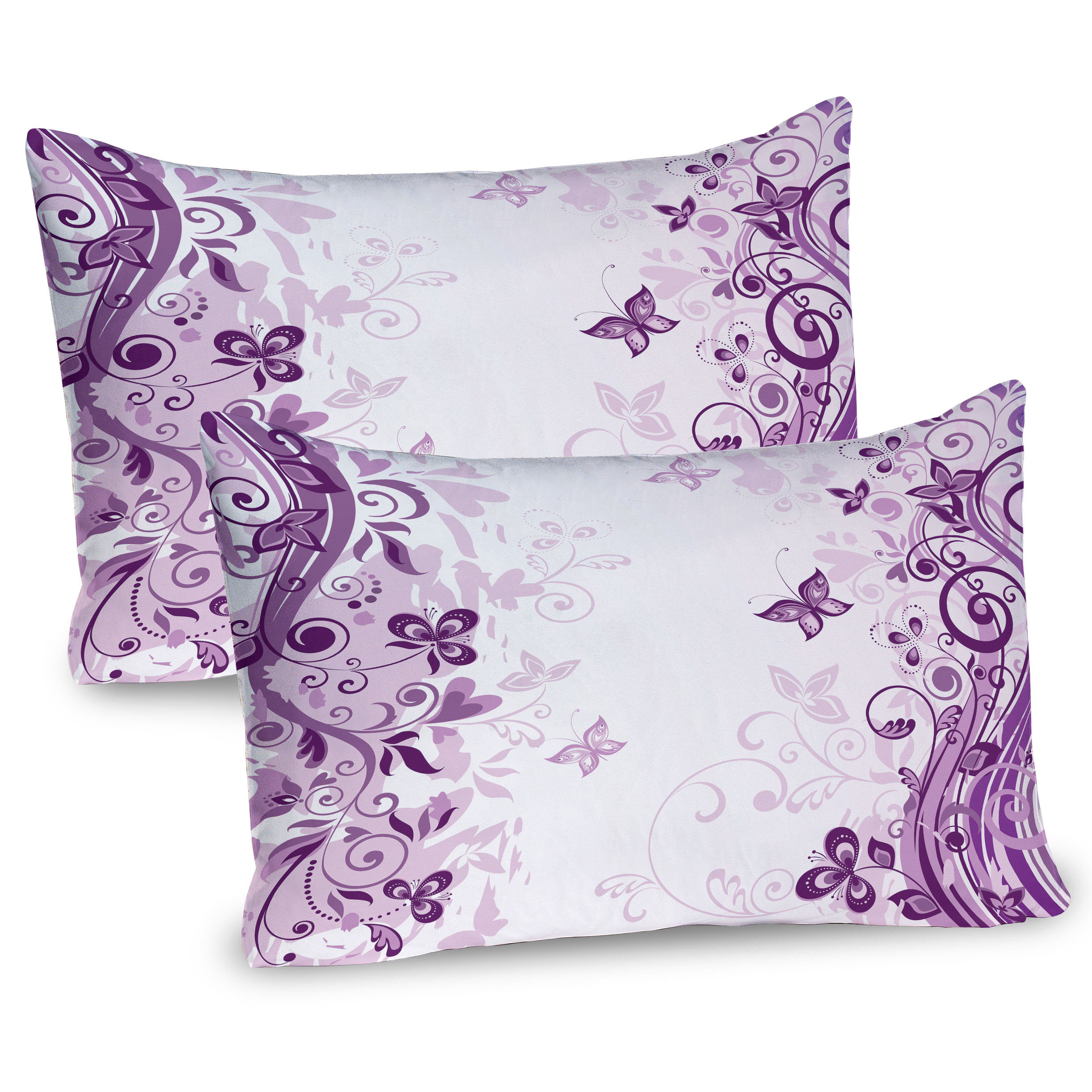 Ambesonne Violet Pillow Sham 2 Pack 13609 | Wayfair